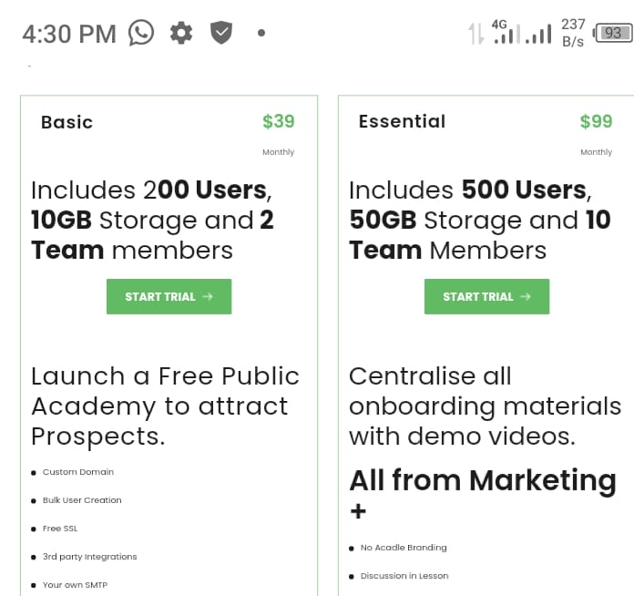 Acadle: The easiest Way To Create Unlimited Online Courses and Content ...